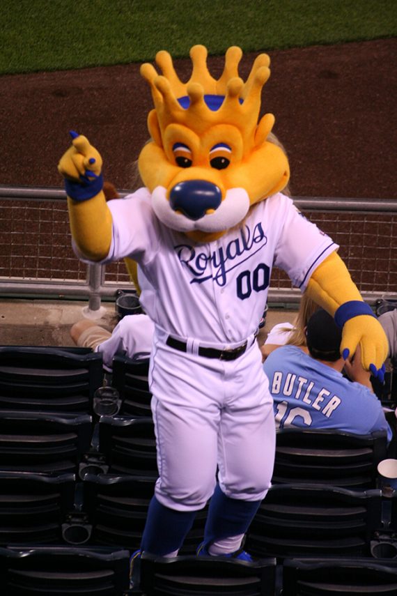 Sluggerrr - Kansas City Royals - SportMascots.com