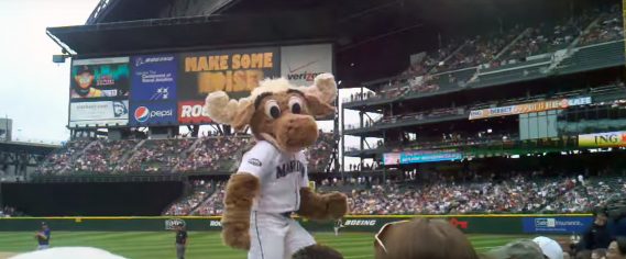 Seattle Mariners Mascot - Mariner Moose - SportMascots.com