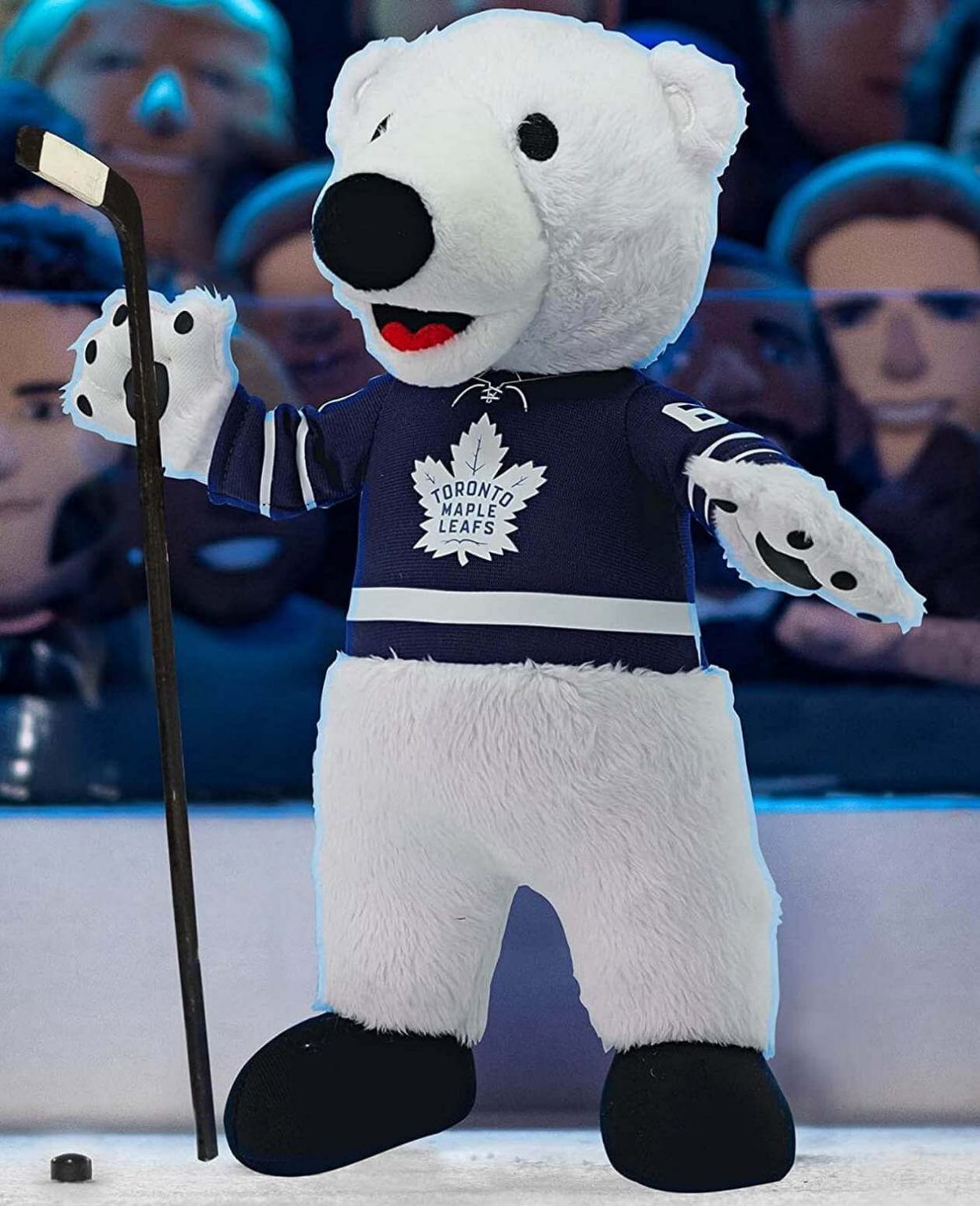 Toronto Maple Leafs - Carlton The Bear Plush Figure - SportMascots.com